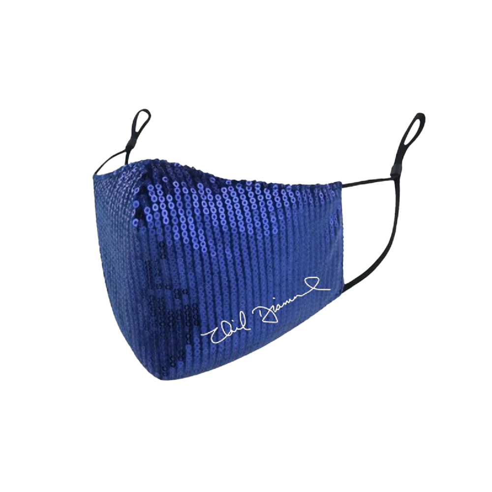 Neil Diamond Sequin Face Covering - Neil Diamond Official Store